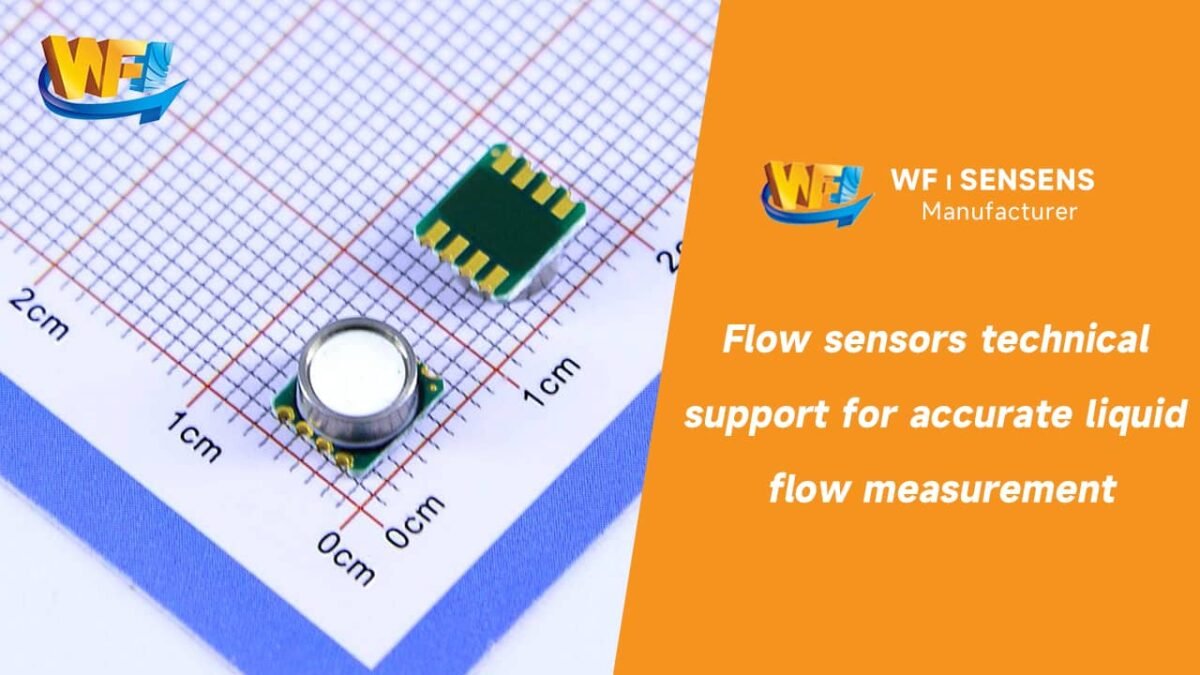 Flow sensors technical support for accurate liquid flow measurement